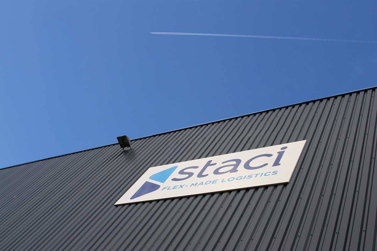 Nouveau site logistique - Staci Belgique